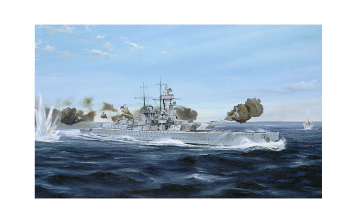 German Pocket Battleship (Panzer Schiff) Admiral Graf Spee 1939 ...