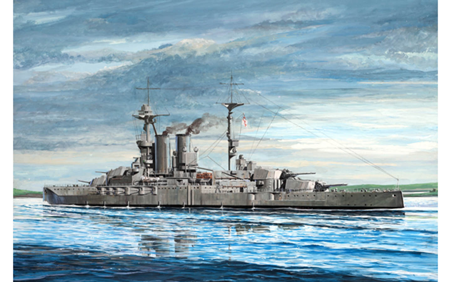 HMS Warspite 1915 - Trumpeter 05780 | kingshobby.com