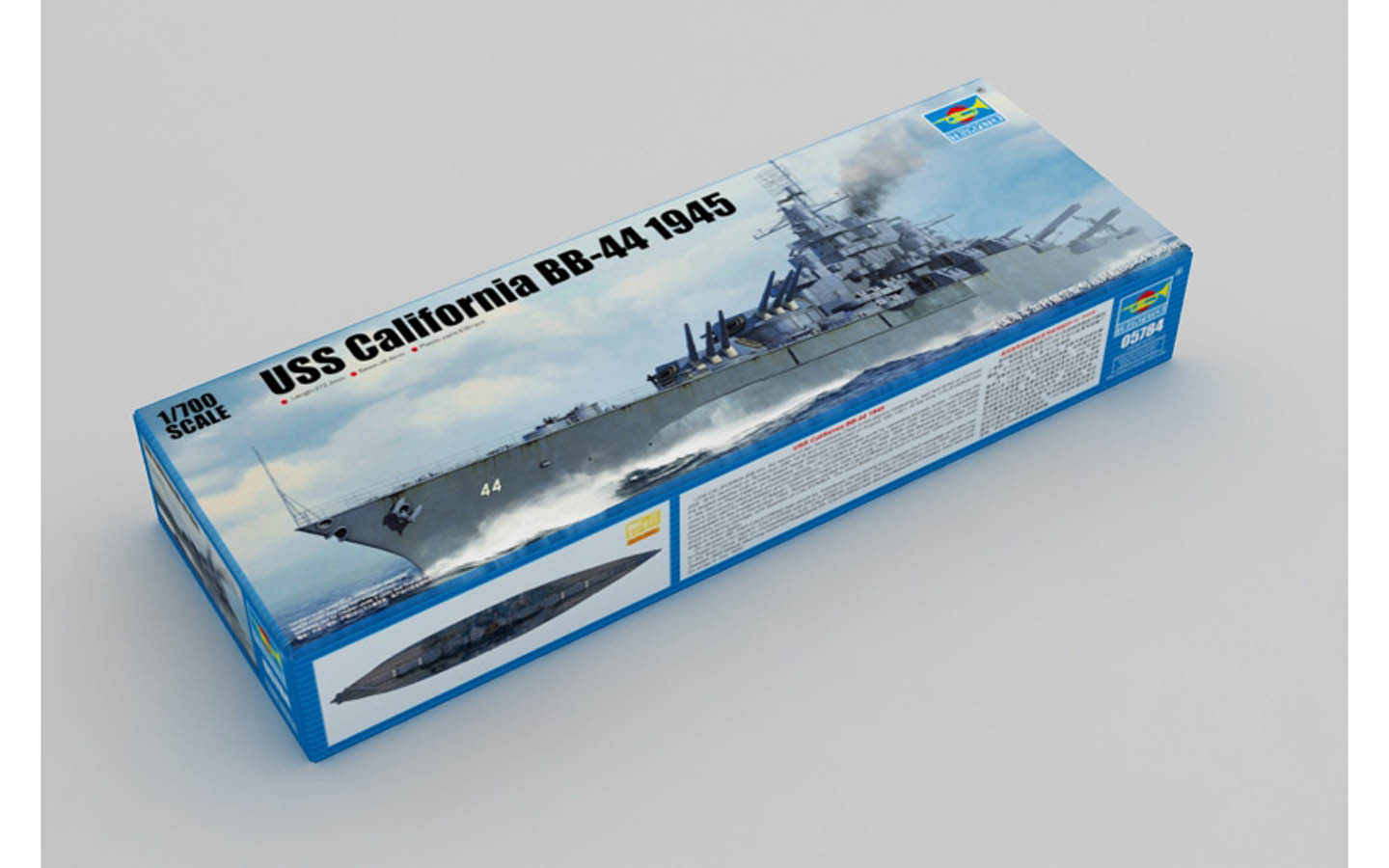 USS California BB-44 1945 - Trumpeter 05784 | kingshobby.com