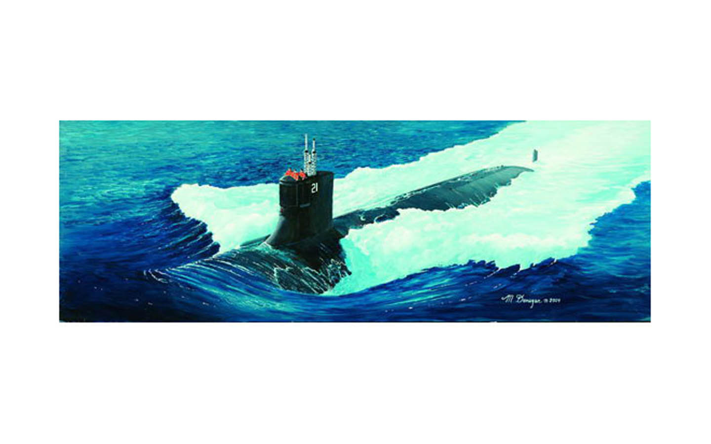 USS SSN-21 Seawolf Attack Submarine - Trumpeter 05904 | kingshobby.com