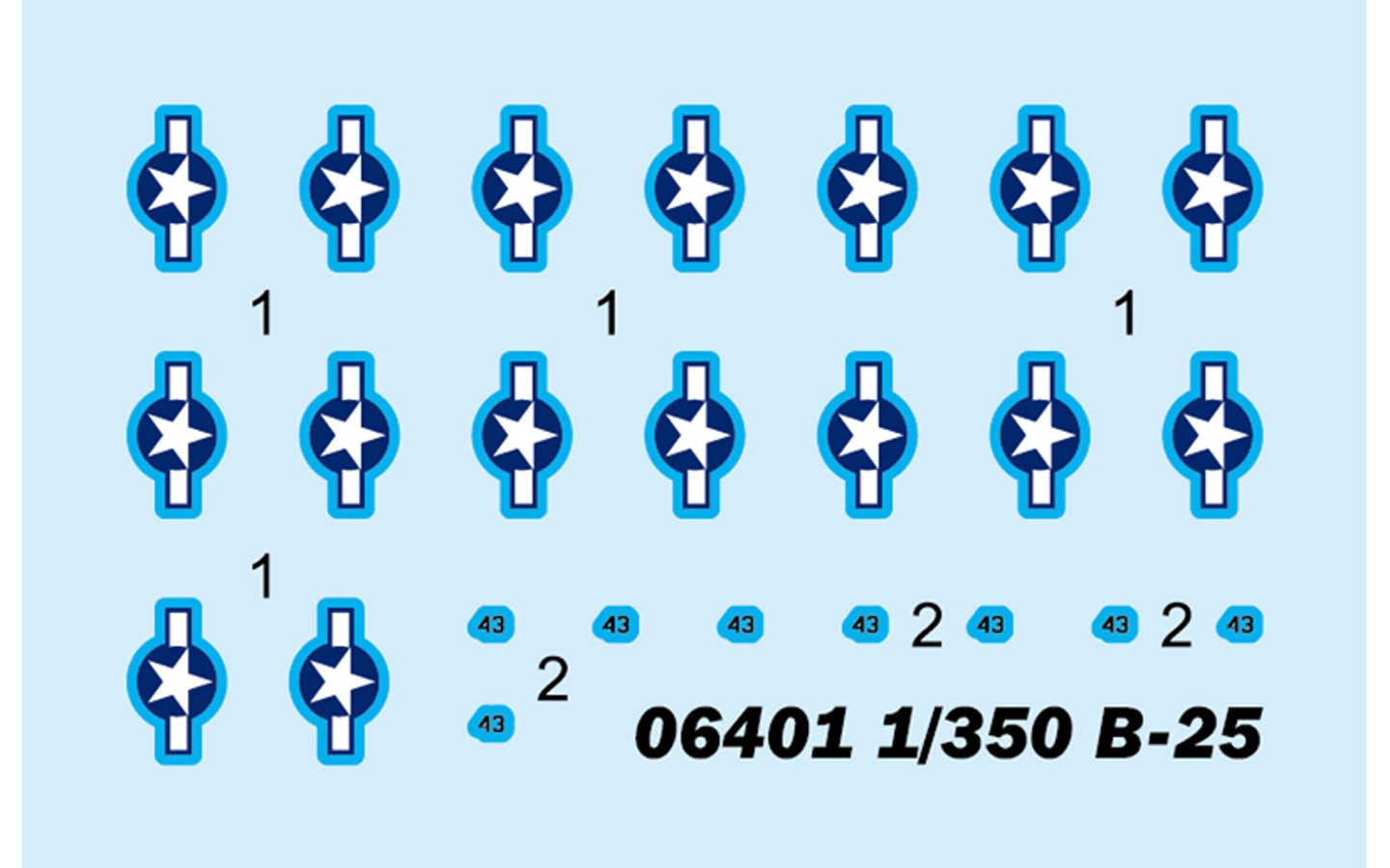 B-25 (Pre-painted) - Trumpeter 06401 | kingshobby.com