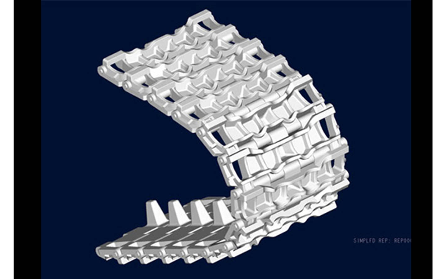 Russian Tank 1946 580mm Track Links - Trumpeter 06622 | kingshobby.com