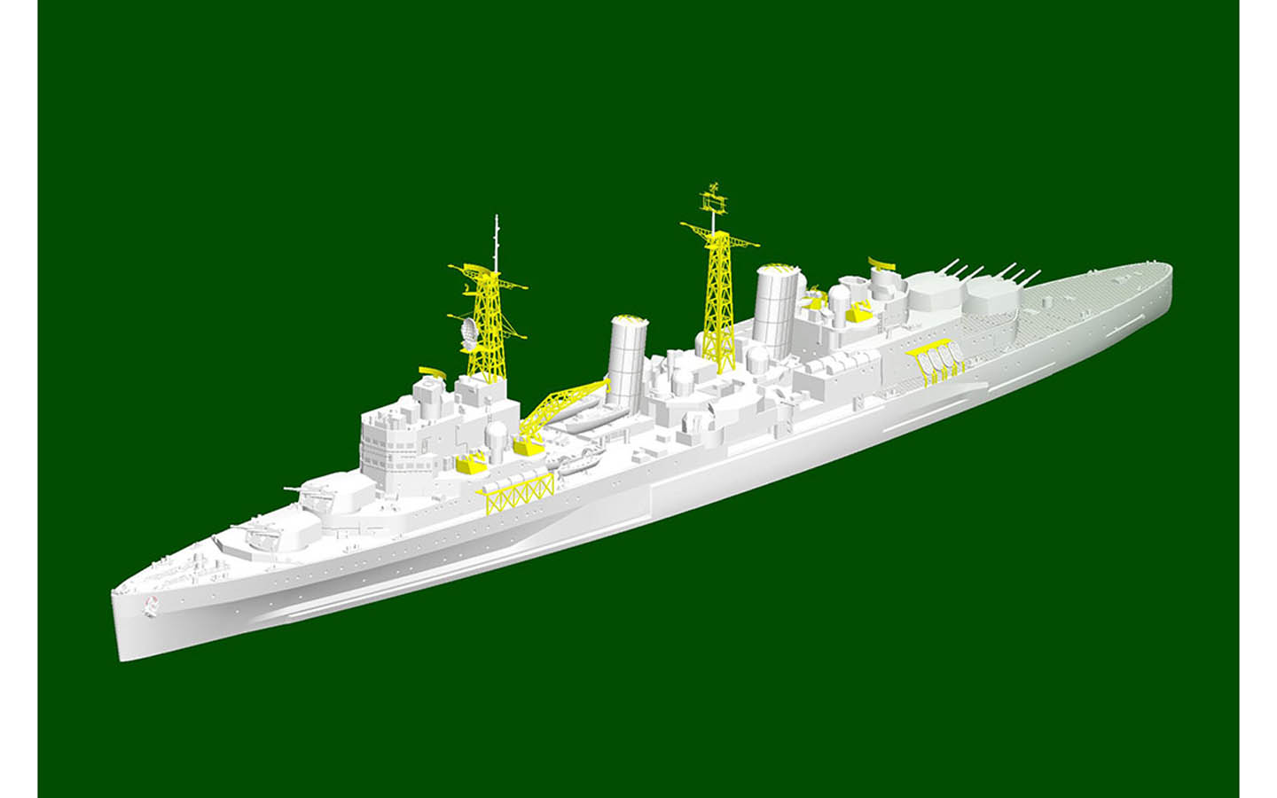 HMS Belfast 1959 - Trumpeter 06702 | kingshobby.com