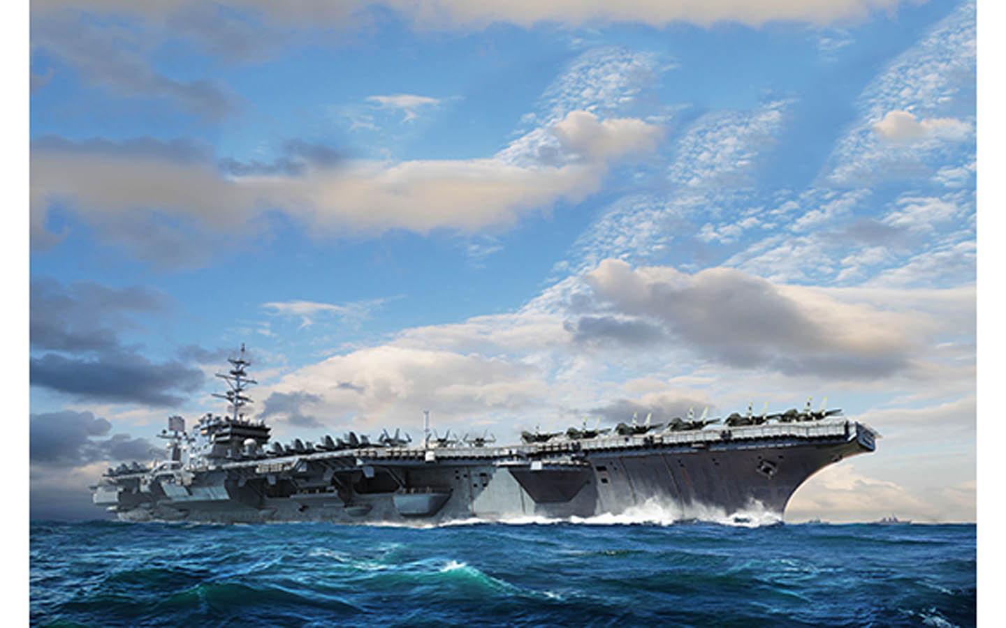 USS Constellation CV-64 - Trumpeter 06715 | kingshobby.com