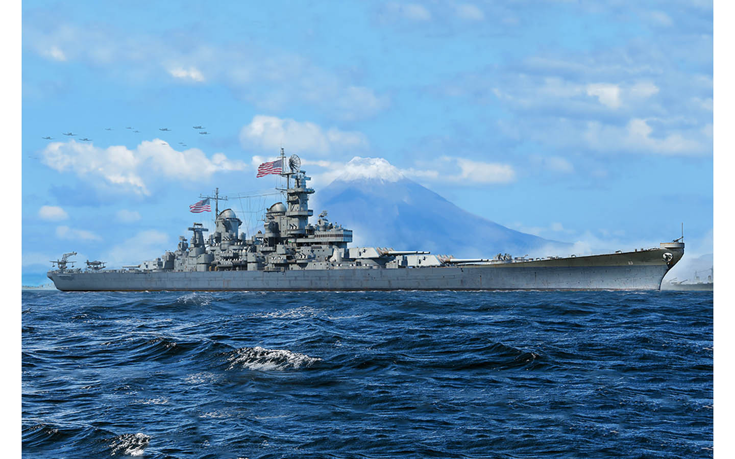 USS Missouri BB-63 - Trumpeter 06748 | kingshobby.com
