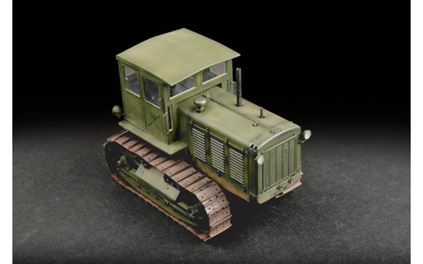 Russian ChTZ S-65 Tractor with Cab - Trumpeter 07111 | kingshobby.com