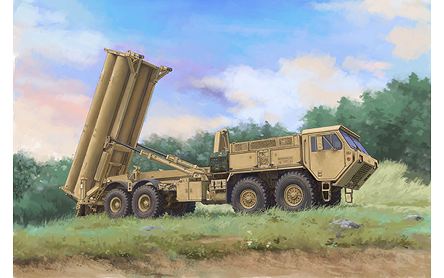 Terminal High Altitude Area Defence (THAAD) Missile System - Trumpeter ...