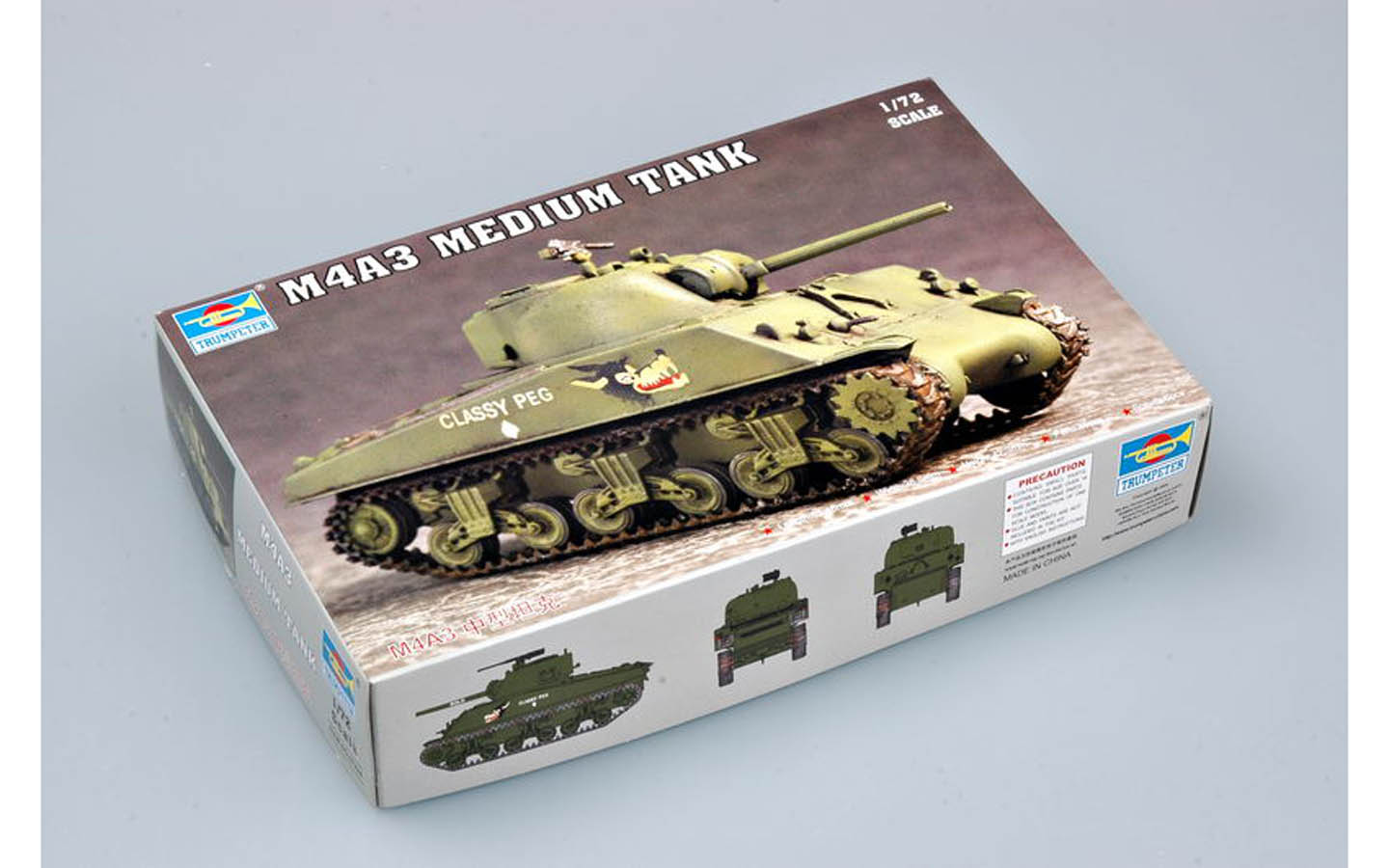 M4A3 Medium Tank - Trumpeter 07224 | kingshobby.com