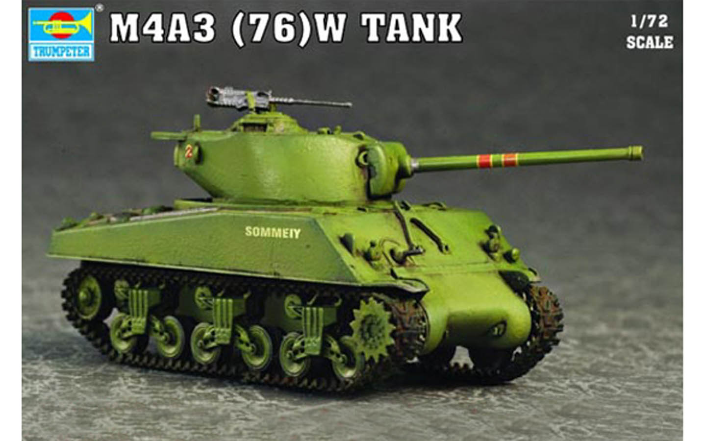 M4A3 (76)W Tank - Trumpeter 07226 | kingshobby.com