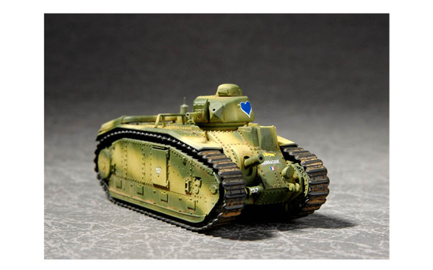 French Char B1 Bis - Trumpeter 07263 | kingshobby.com
