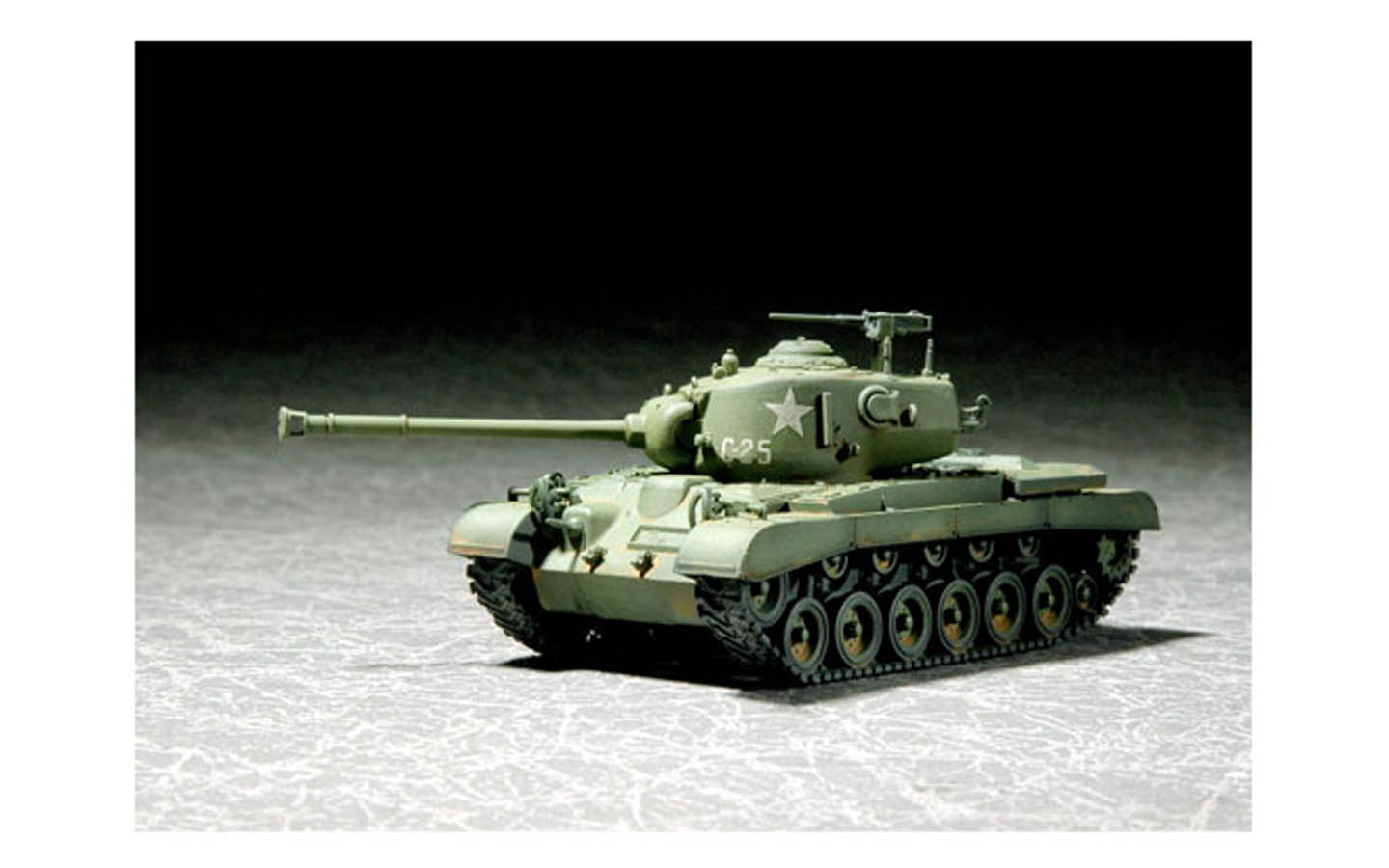 US M46 Patton Medium Tank - Trumpeter 07288 | kingshobby.com