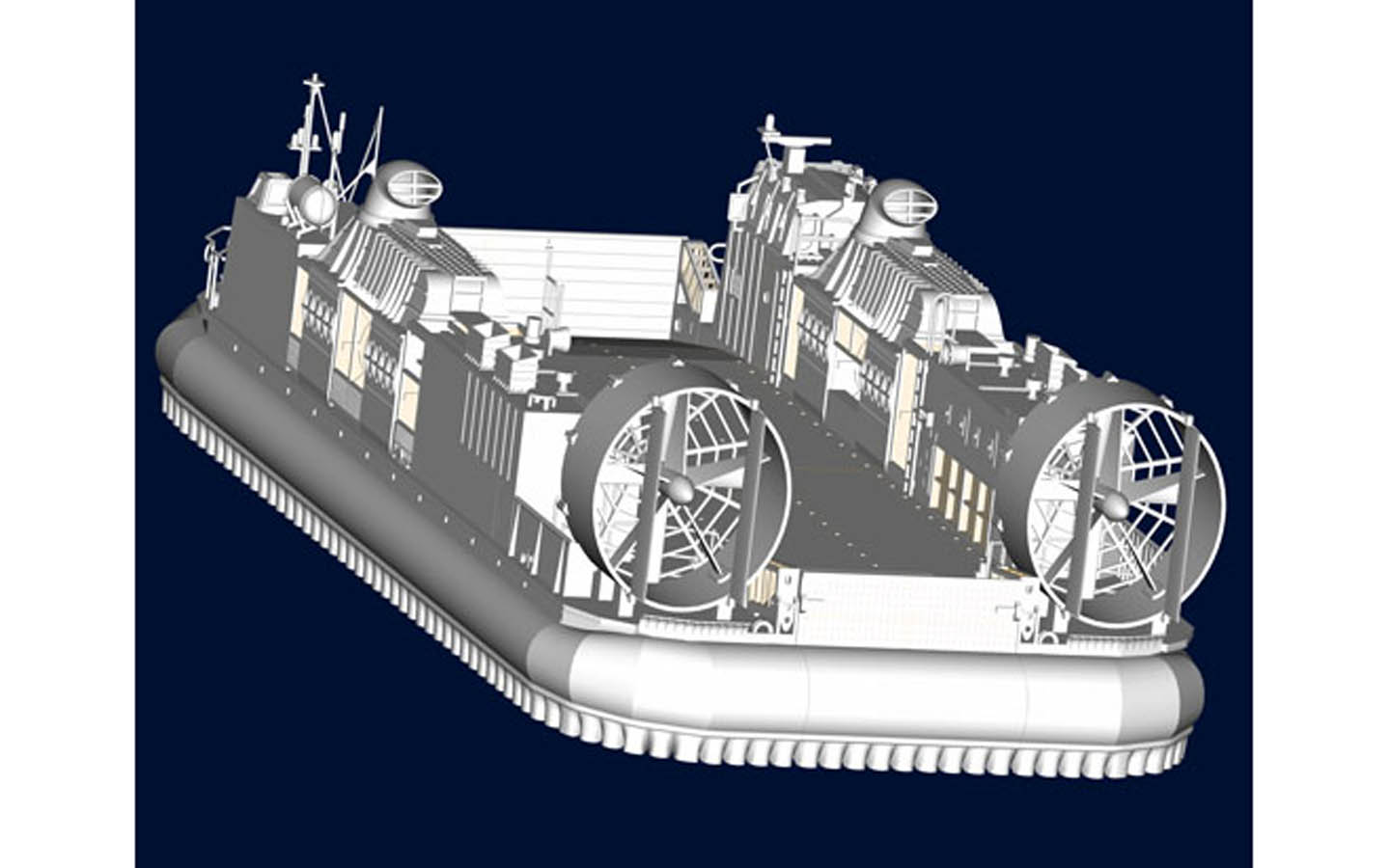 USMC Landing Craft Air Cushion, LCAC - Trumpeter 07302 | kingshobby.com