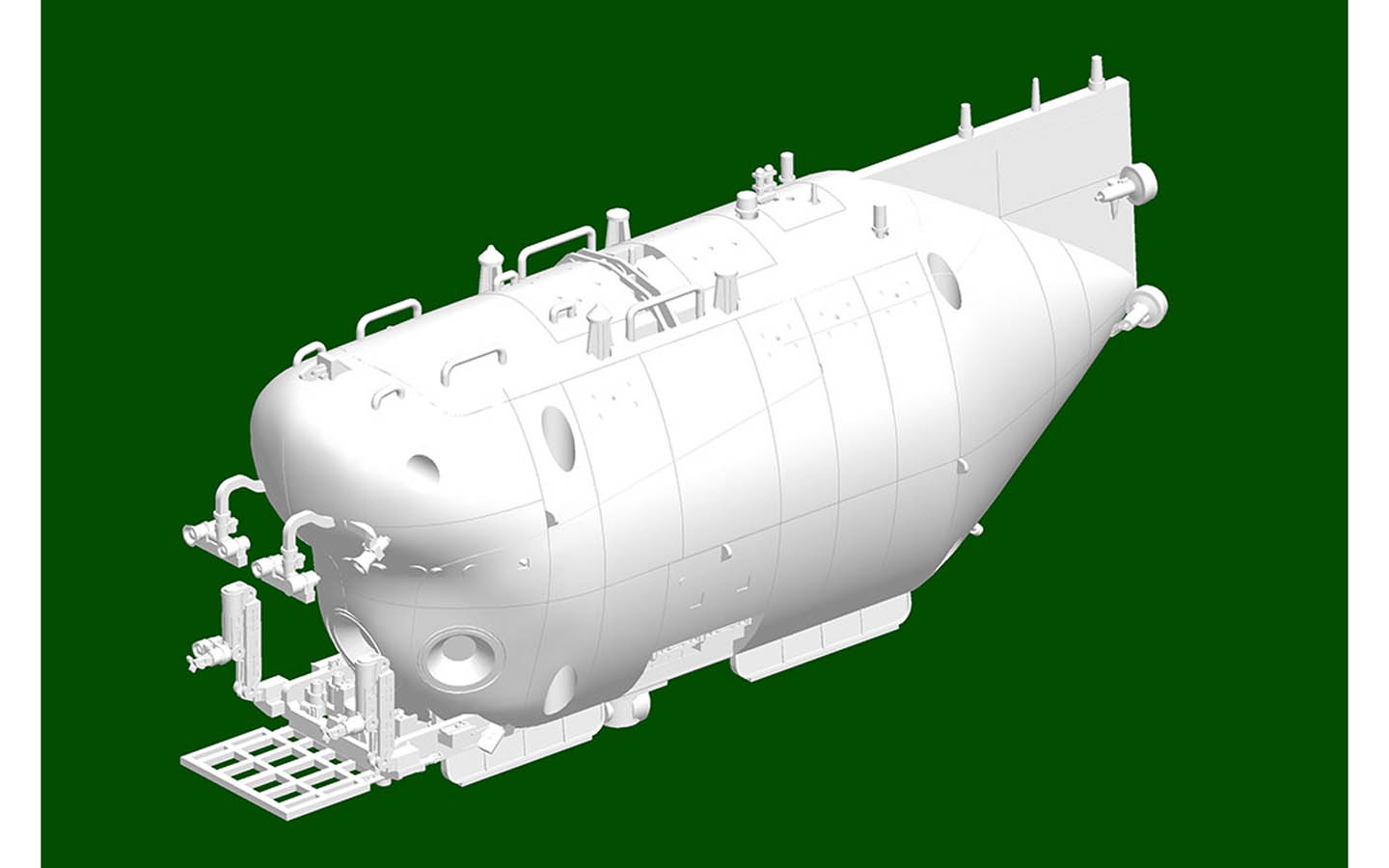 Fen Dou Zhe Full Ocean Deep Manned Submersible - Trumpeter 07333 ...