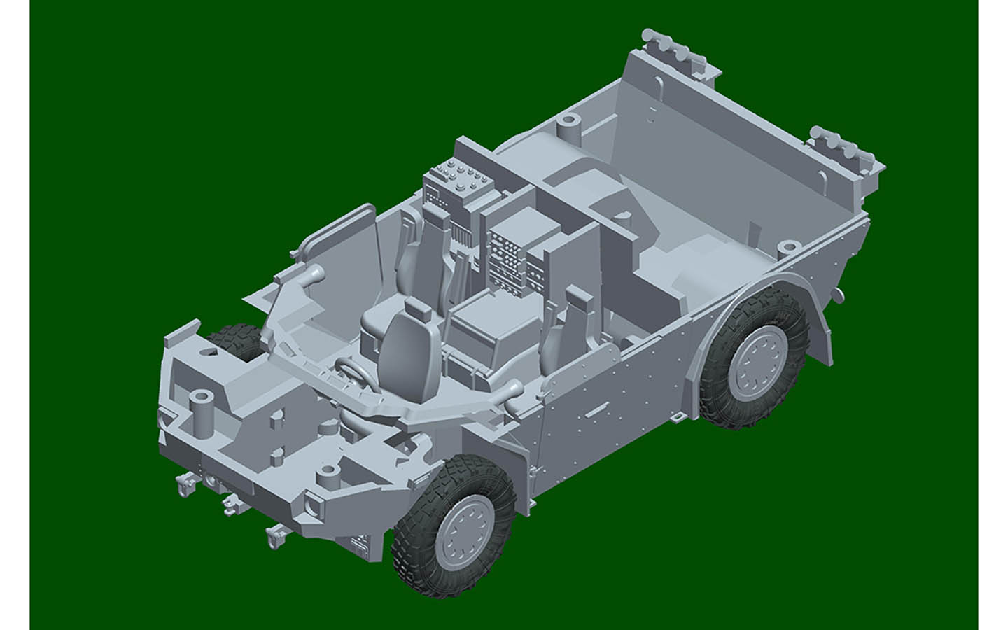 German Fennek LGS, German Version - Trumpeter 07402 | kingshobby.com