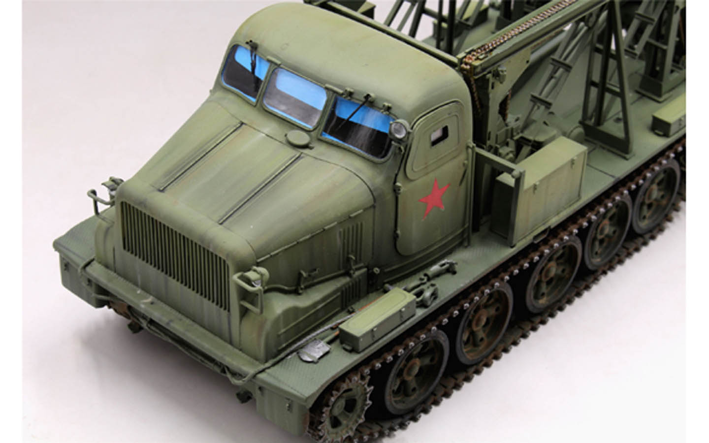 BTM-3 High-Speed Trench Digging Vehicle - Trumpeter 09502 | kingshobby.com