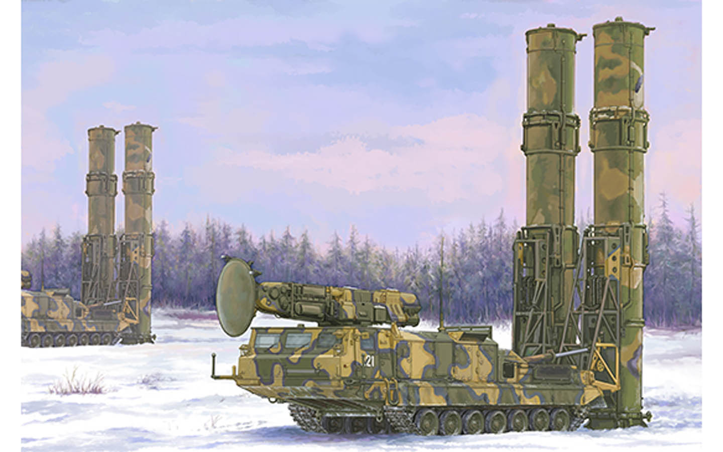 Russian S-300V 9A82 SAM - Trumpeter 09518 | kingshobby.com