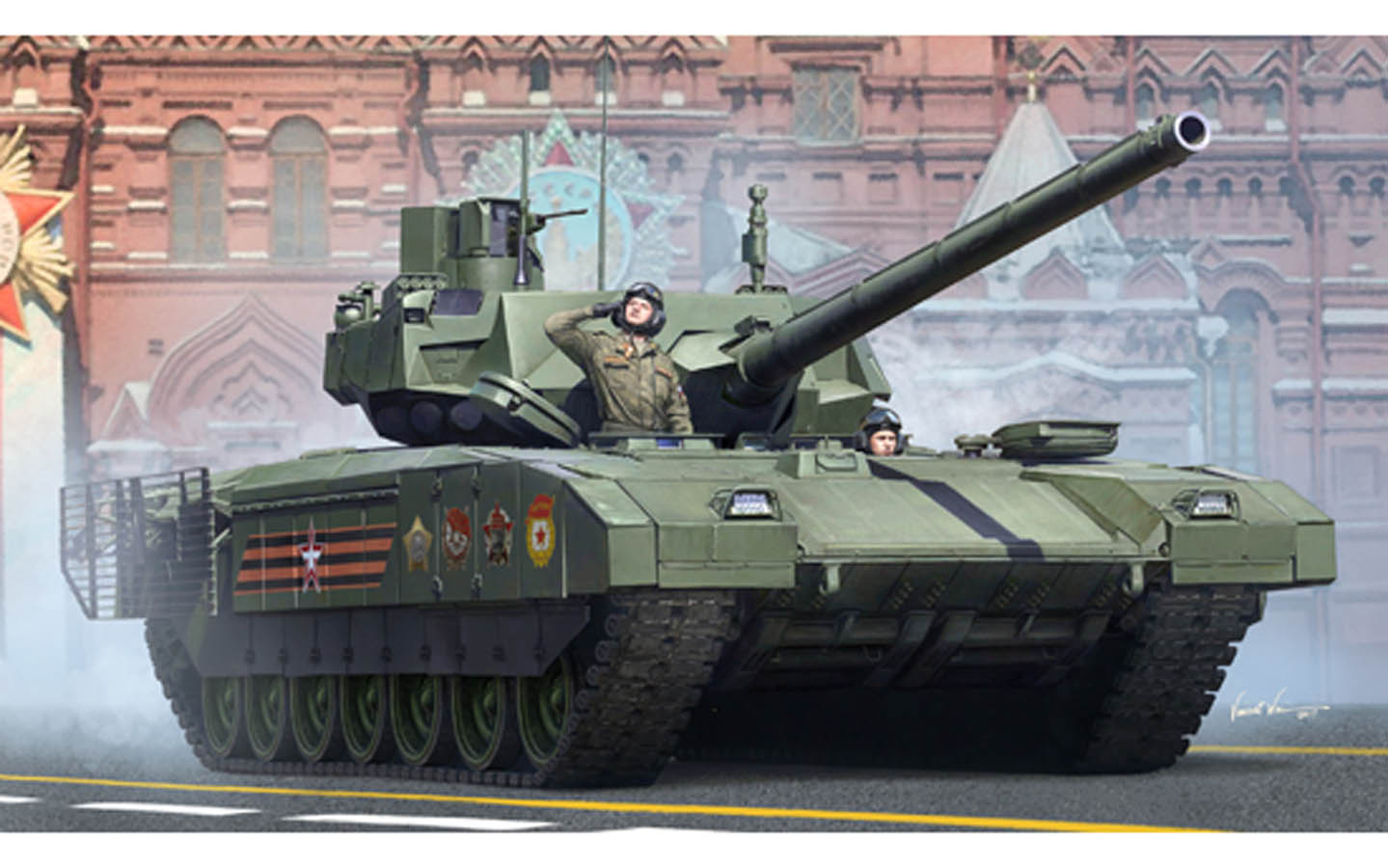 Russian T14 Armata MBT - Trumpeter 09528 | kingshobby.com