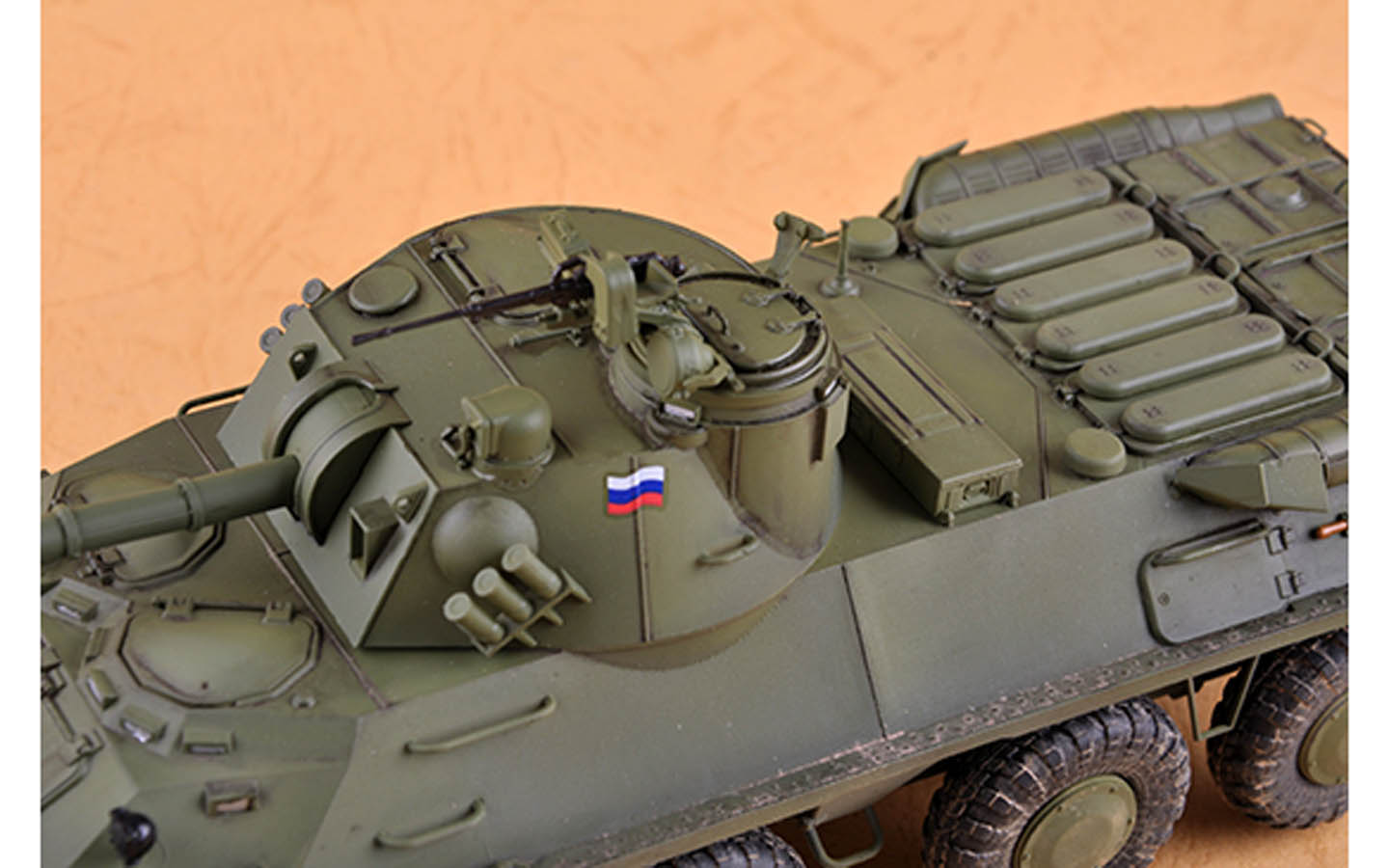 2S23 Nona-SVK 120mm Self-propelled Mortar System - Trumpeter 09559 ...