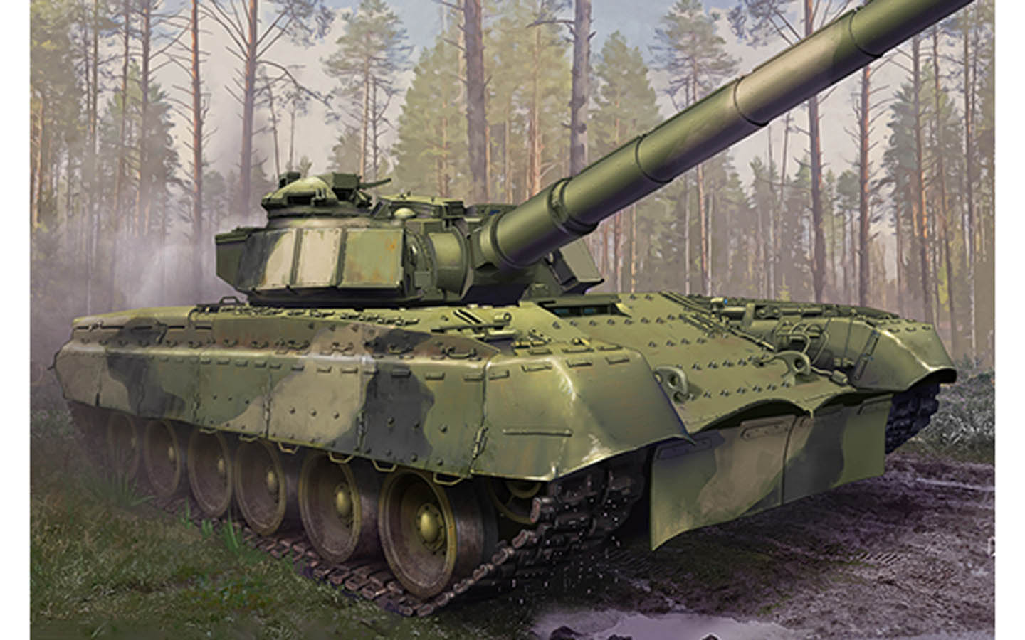 Soviet Object 292 Experienced-Tank - Trumpeter 09583 | kingshobby.com