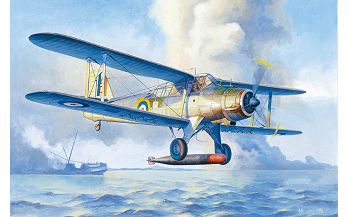 Fairey Albacore Torpedo Bomber - Trumpeter 02880 | kingshobby.com