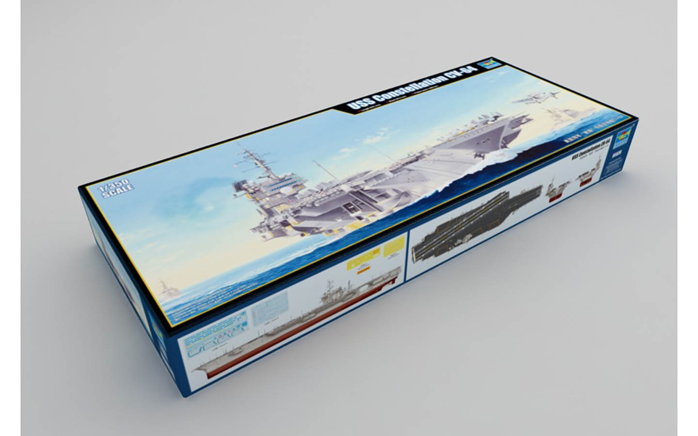 USS Constellation CV-64 - Trumpeter 05620 | kingshobby.com