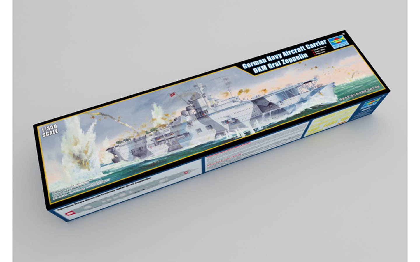 German Navy Aircraft Carrier DKM Graf Zeppelin - Trumpeter 05627 ...