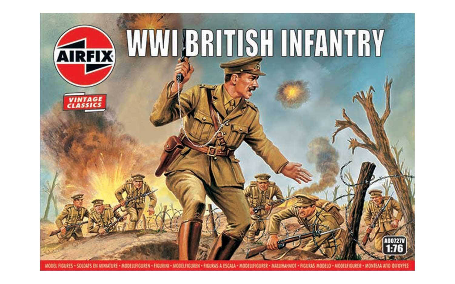 Airfix Vintage Classics - WWI British Infantry - Airfix A00727V ...