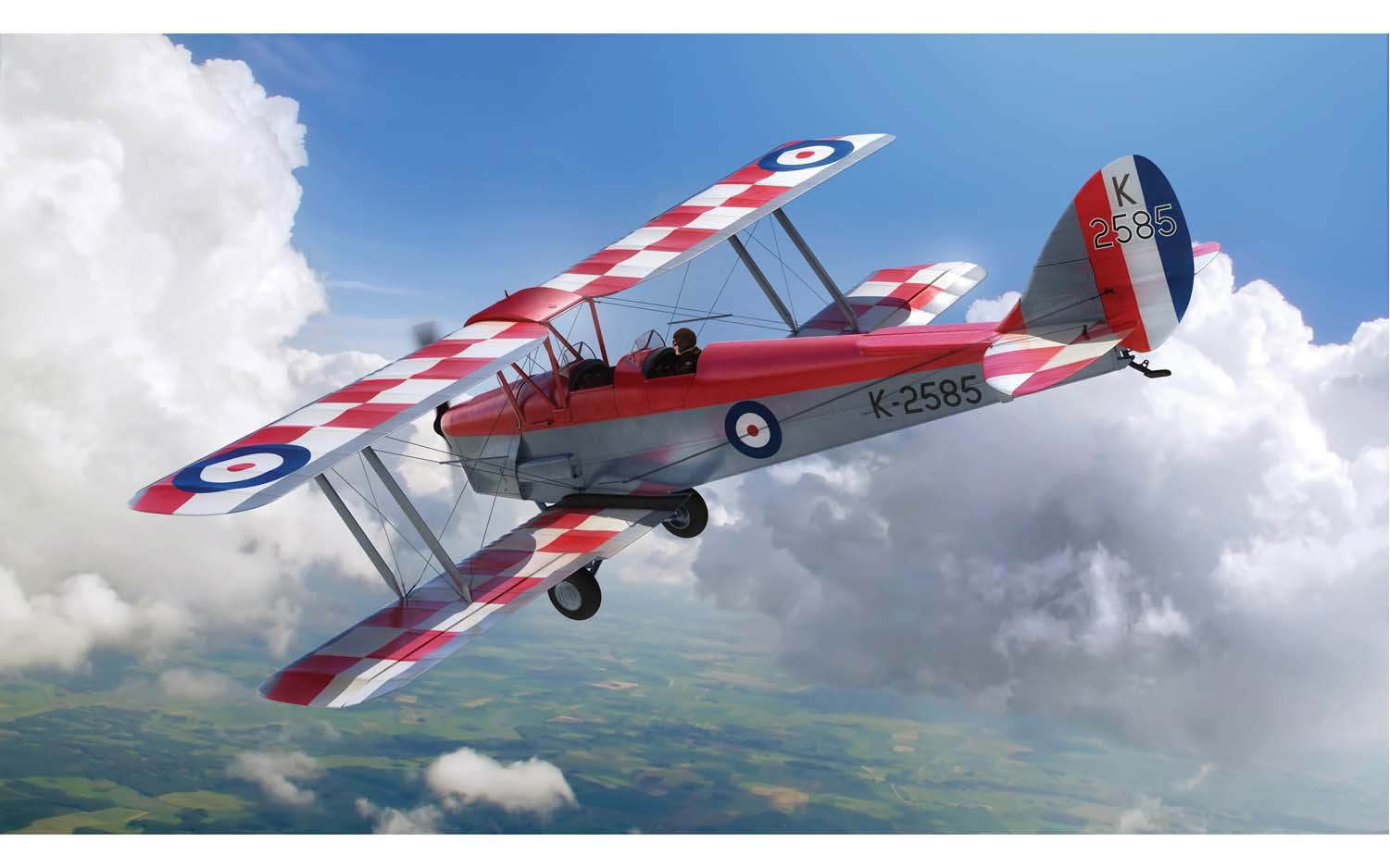 de Havilland D.H.82a Tiger Moth - Airfix A04104 | kingshobby.com