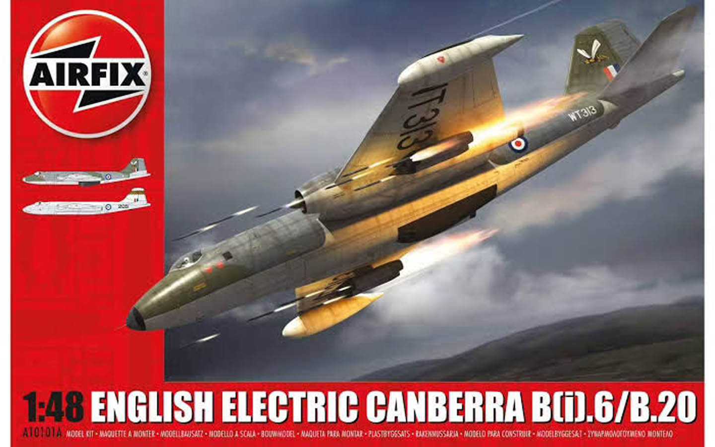 English Electric Canberra B2/B20 - Airfix A10101A | kingshobby.com