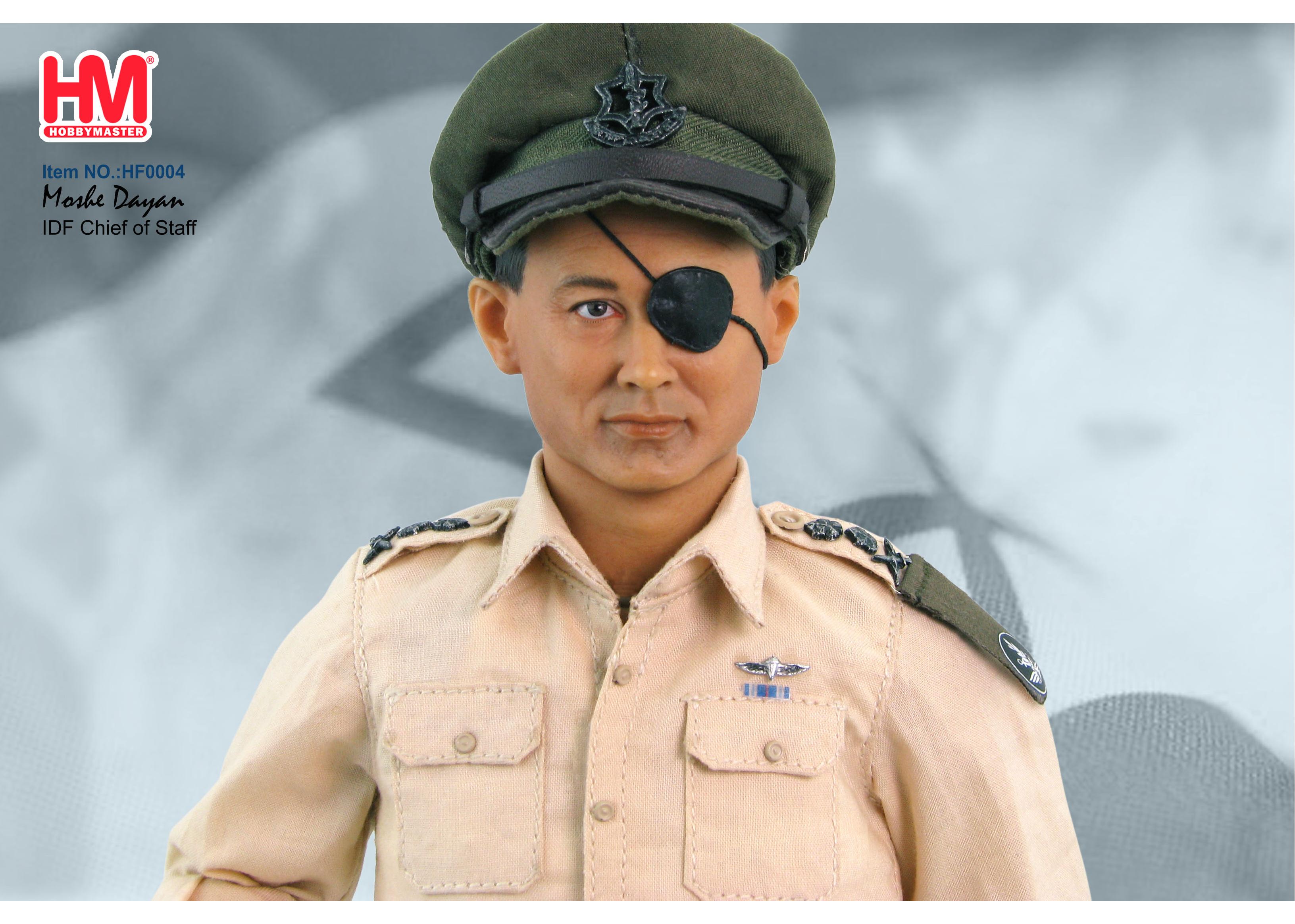 IDF Chief of Staff Moshe Dayan - Hobby Master HF0004 | kingshobby.com