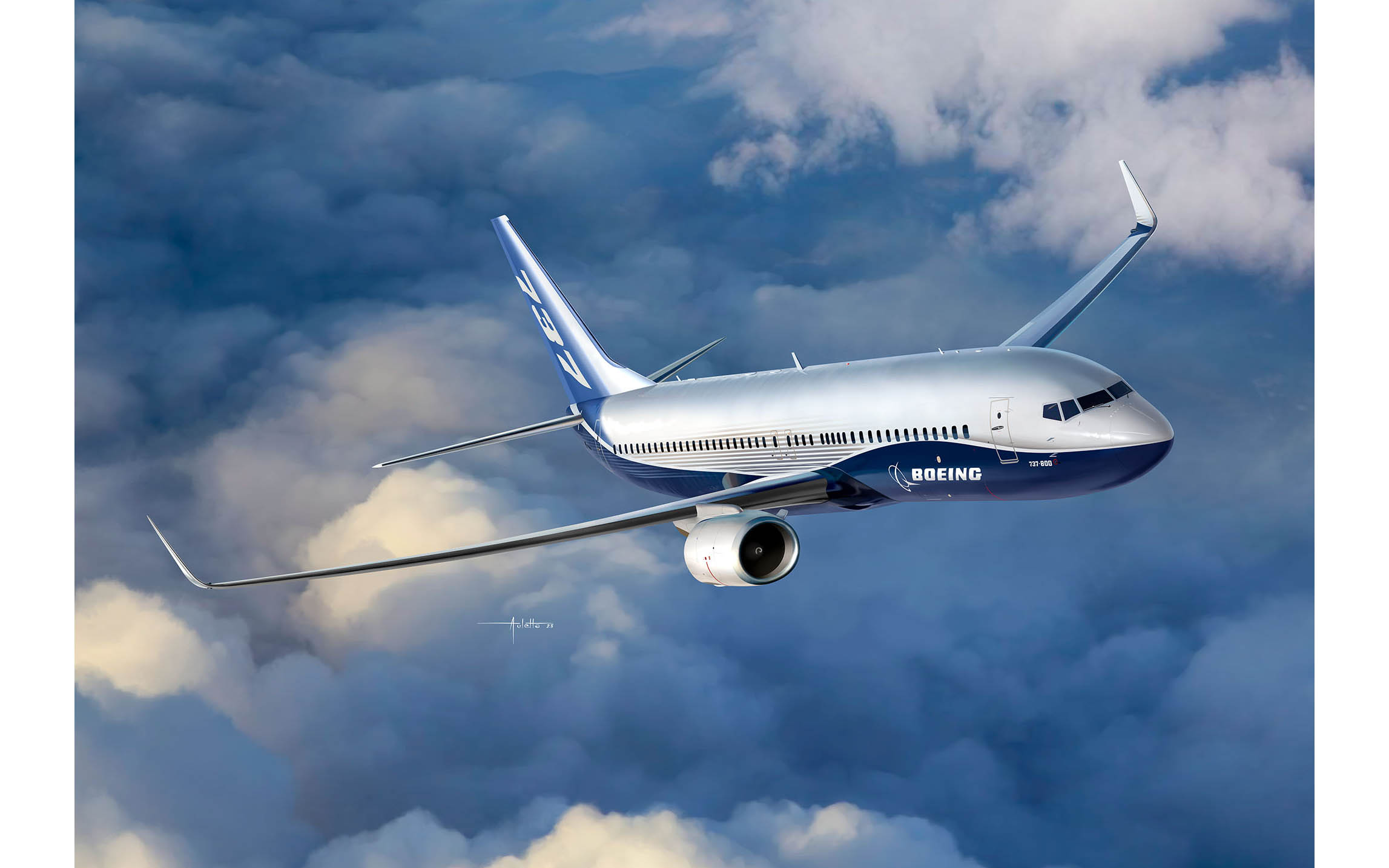 Boeing 737-800 - Revell 03809 | kingshobby.com