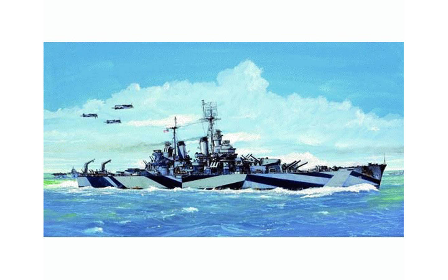 USS Baltimore CA-68 1944 - Trumpeter 05725 | kingshobby.com