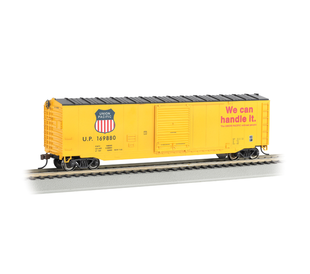 Union Pacific - 50 ft Sliding Door Box Car - HO Scale - Bachmann Trains ...