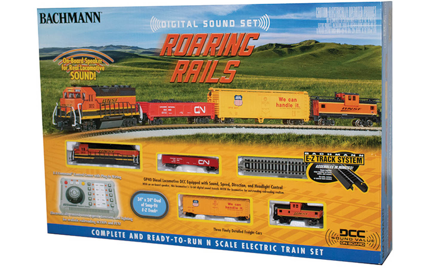 Roaring Rails with Digital Sound - N Scale - Bachmann Trains 24132 ...