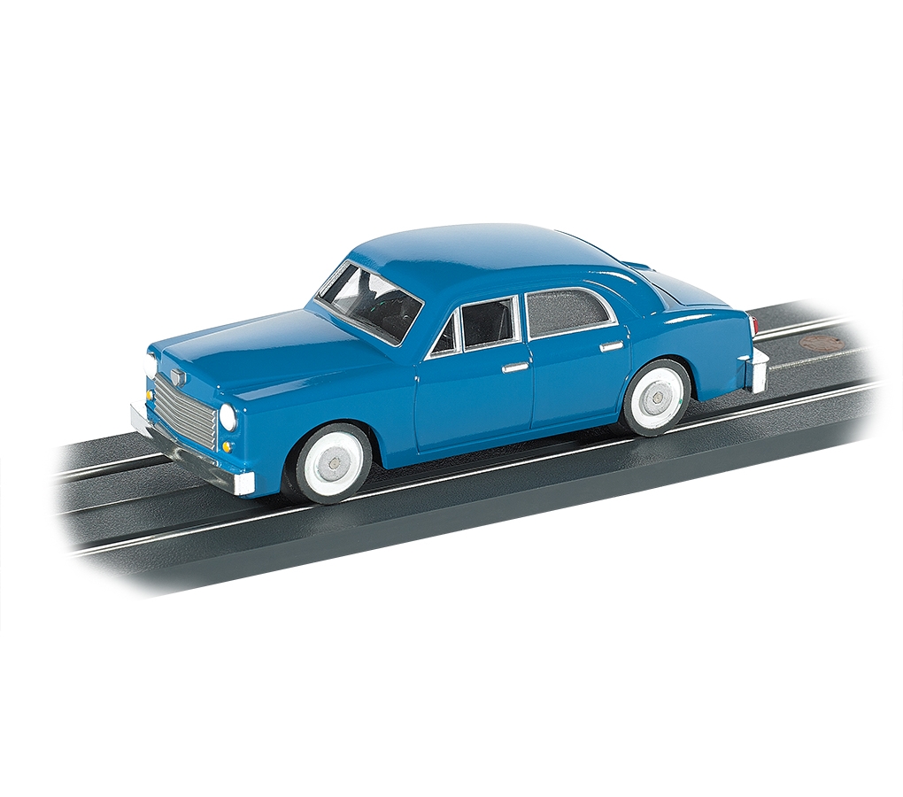 E-Z Street Blue Sedan - Bachmann Trains 42729 | kingshobby.com