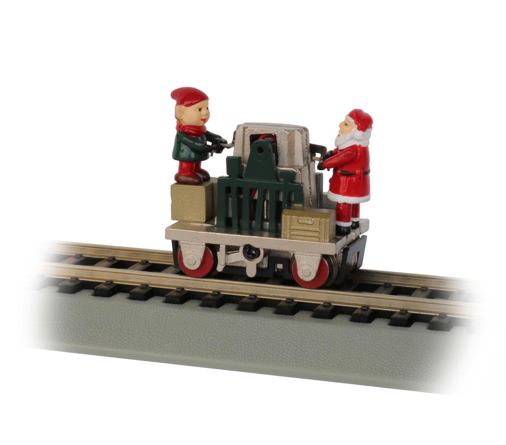 Gandy Dancer Operating Hand Car - Christmas - Bachmann Trains 46224 ...