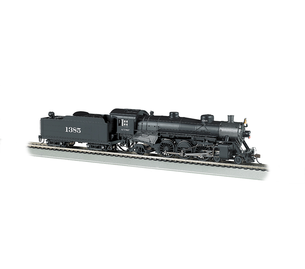 Santa Fe No 1385 - 4-6-2 Light Pacific - DCC Sound Value - Bachmann ...