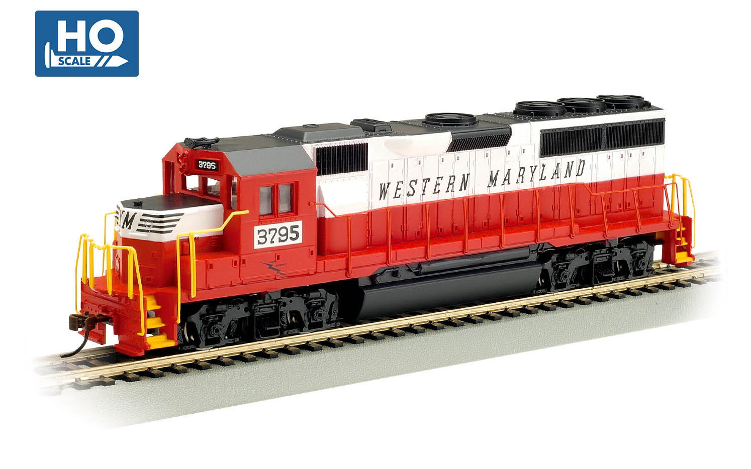 EMD GP40 - Western Maryland 3795 - Bachmann Trains 63536 | kingshobby.com