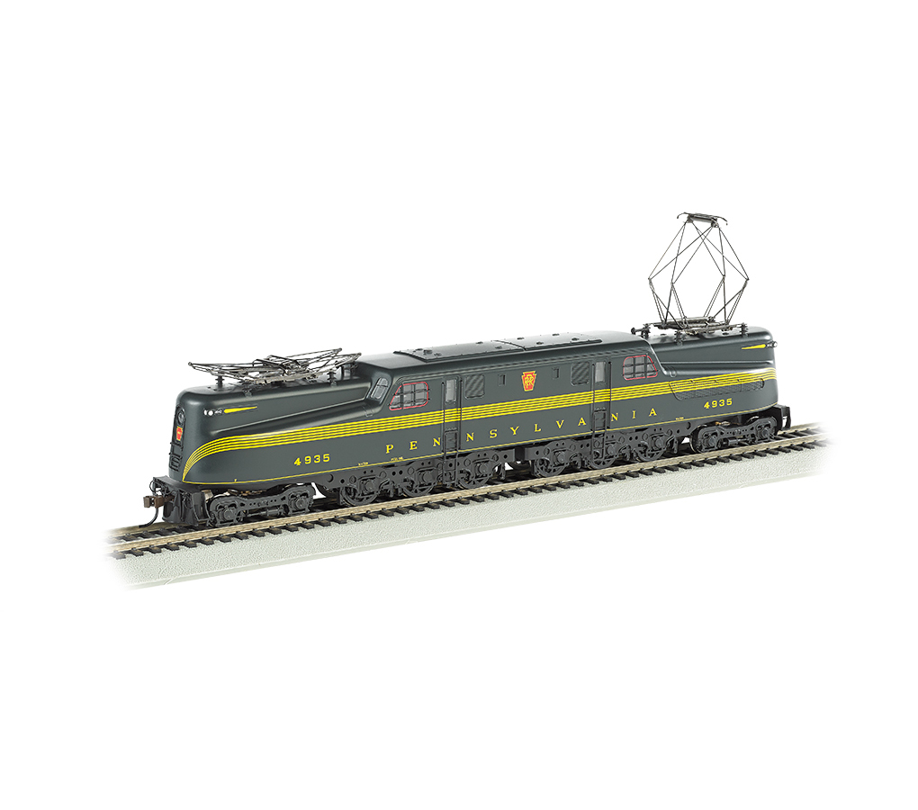 PRR Brunswick Green 5 Stripe No 4935 - DCC Sound Value - HO GG1 ...