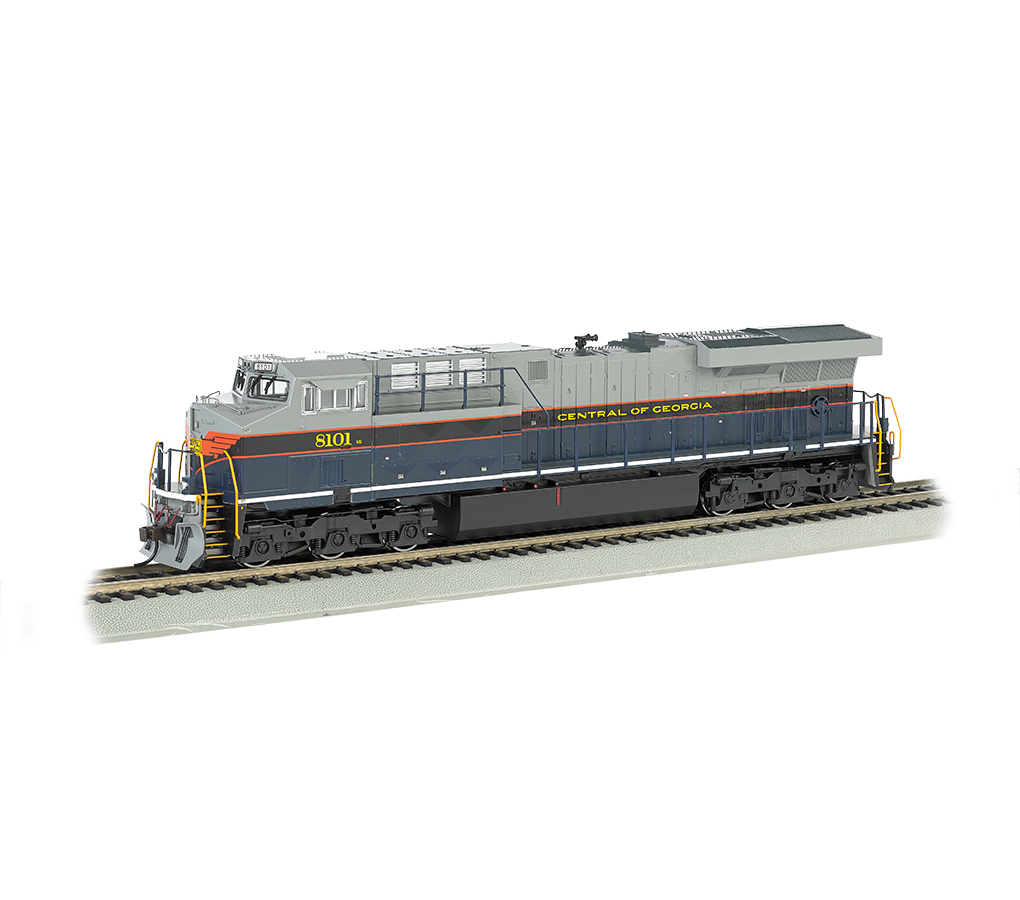 Central Of Georgia - NS Heritage - GE ES44AC - DCC Sound Value ...