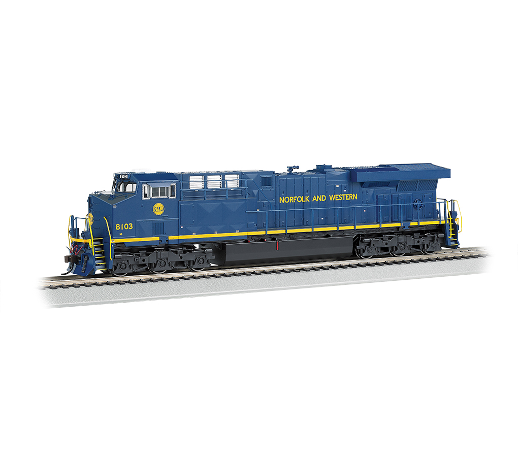 Norfolk and Western - NS Heritage - GE ES44AC - DCC Sound Value ...