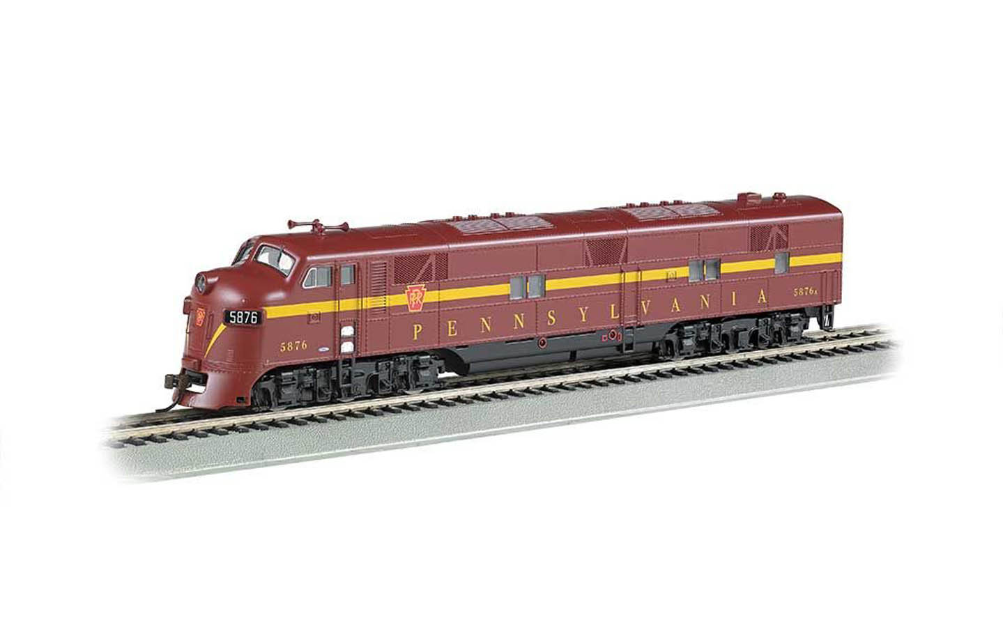 PRR - Single Stripe E7-A - Bachmann Trains 66701 | kingshobby.com
