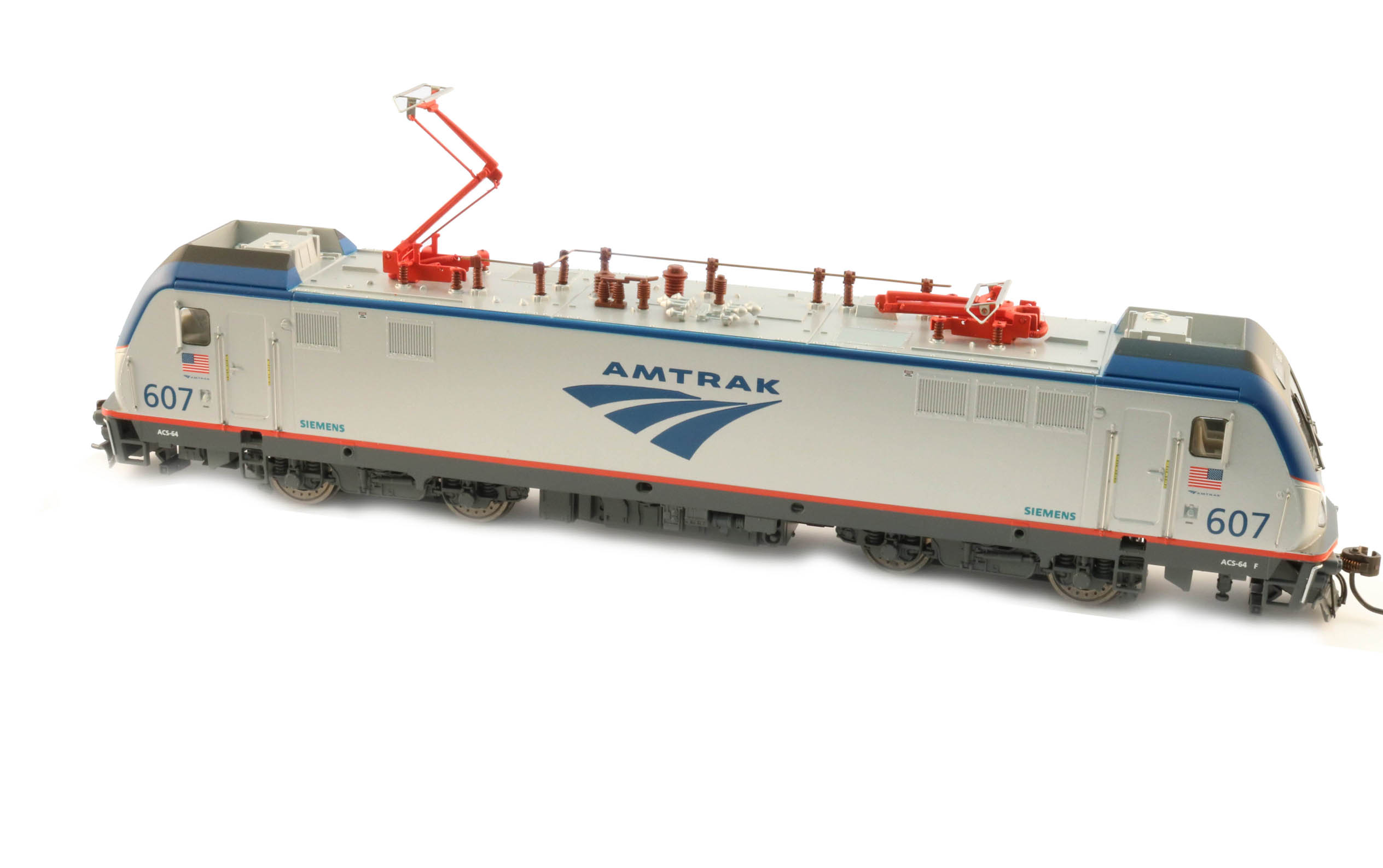 Amtrak No 607 - Siemens ACS-64 - DCC Sound - Bachmann Trains 67401 ...