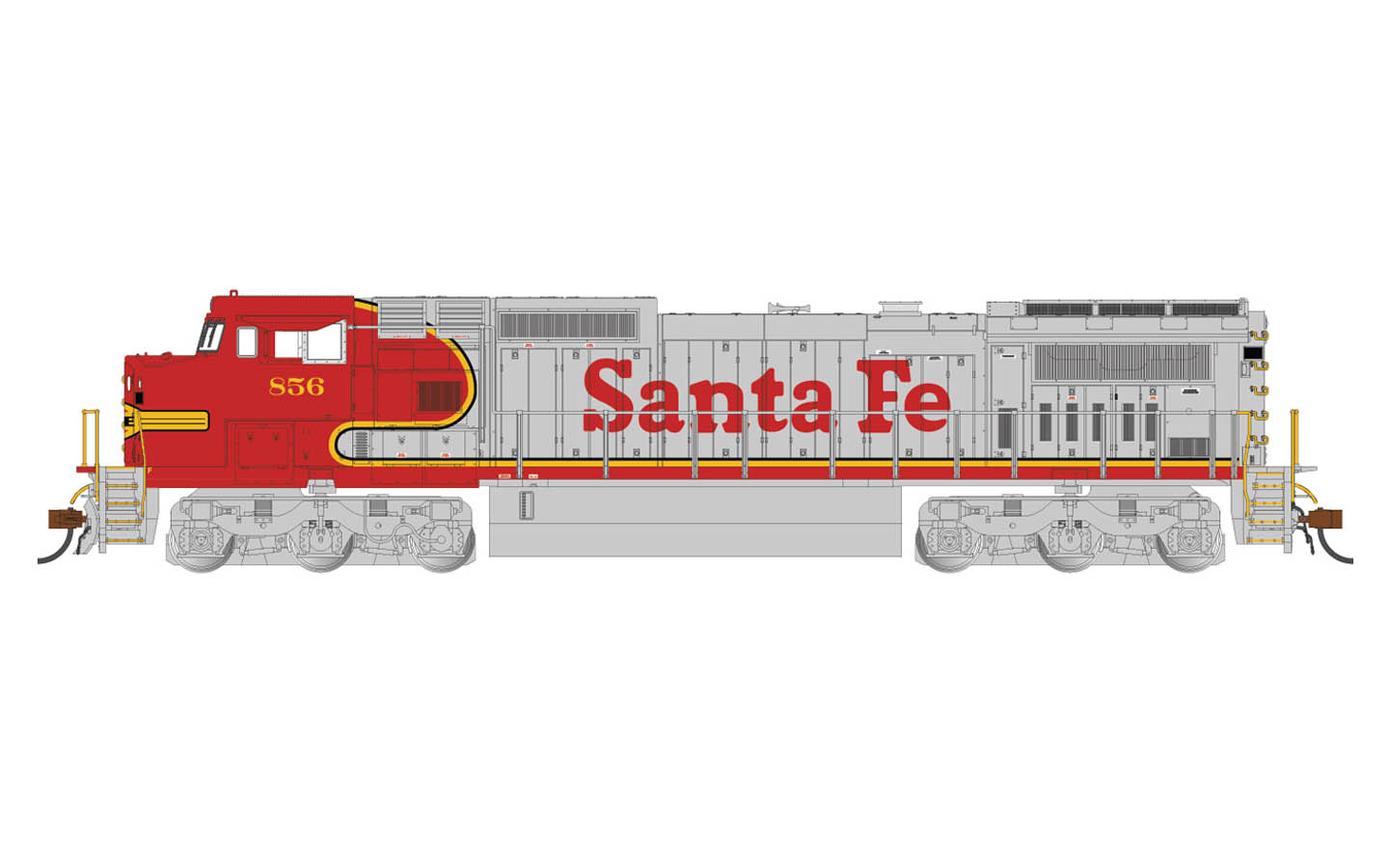 General Electric Dash 8-40CW - Santa Fe #856 - Bachmann Trains 68511 ...