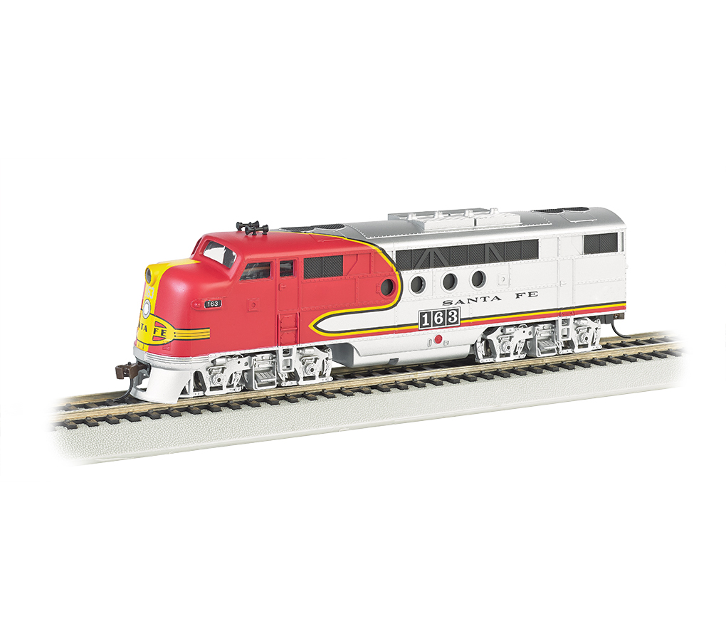 Santa Fe No 163 - Warbonnet - FT A-Unit - E-Z App Train Control ...