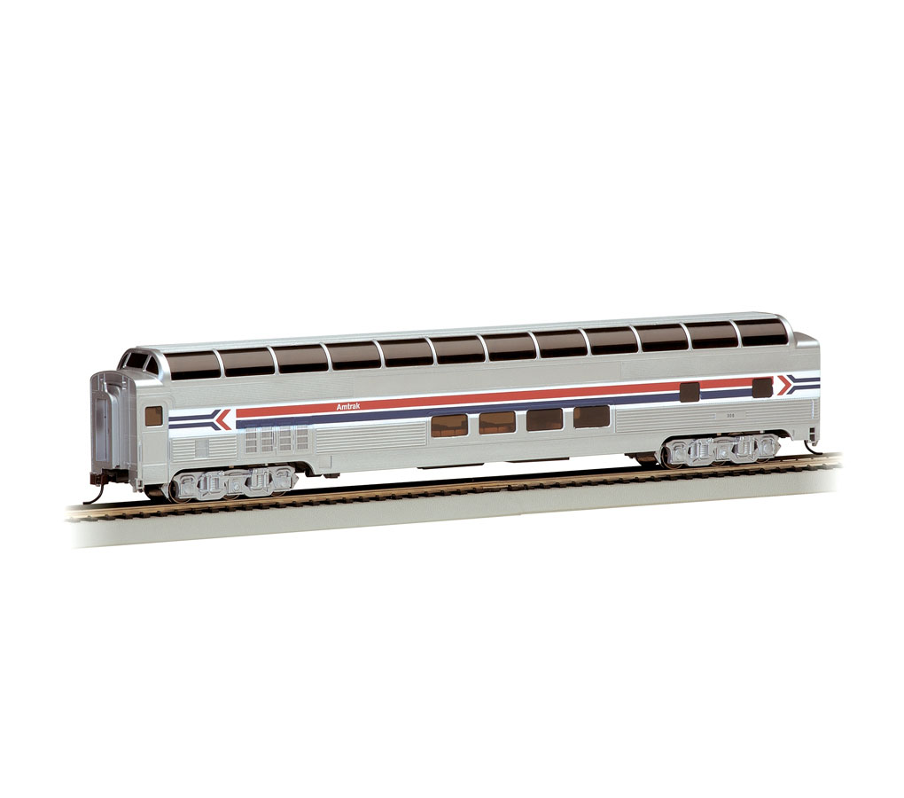 Amtrak Phase I - 85' BUDD Full Dome - Bachmann Trains 13005 ...