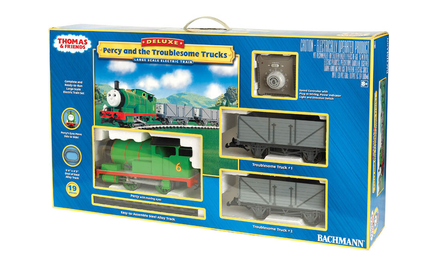 Percy & The Troublesome Trucks - Train Set - Bachmann Trains 90069 ...