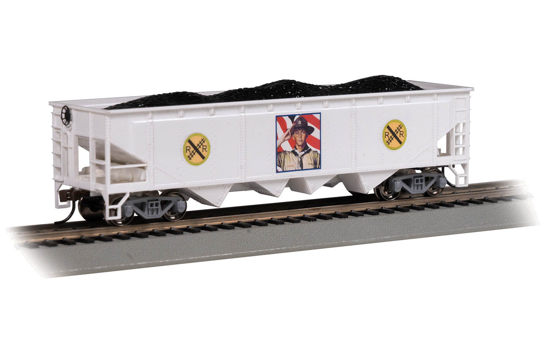 Boy Scouts of America - Merit Badge - 40' Quad Hopper - Bachmann Trains ...
