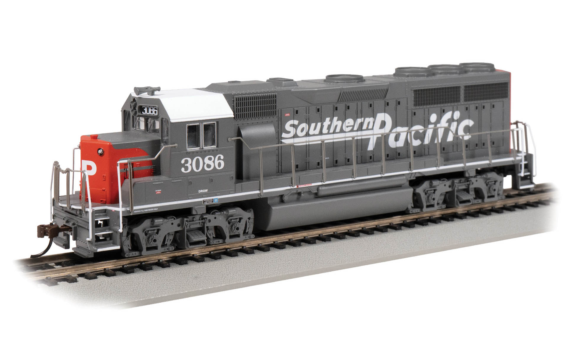 EMD GP40 with All-Wheel Drive (DCC Equipped) - Southern Pacific #3086 - Bachmann Trains 60312 ...