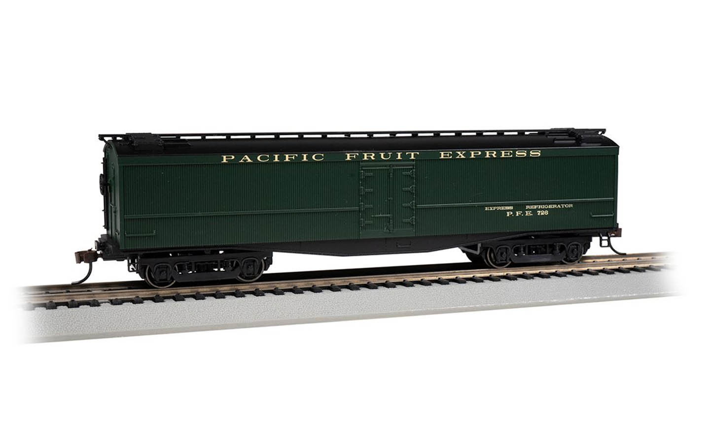 50' Express Reefer - Pacific Fruit Express #726 - Bachmann Trains 75703 ...